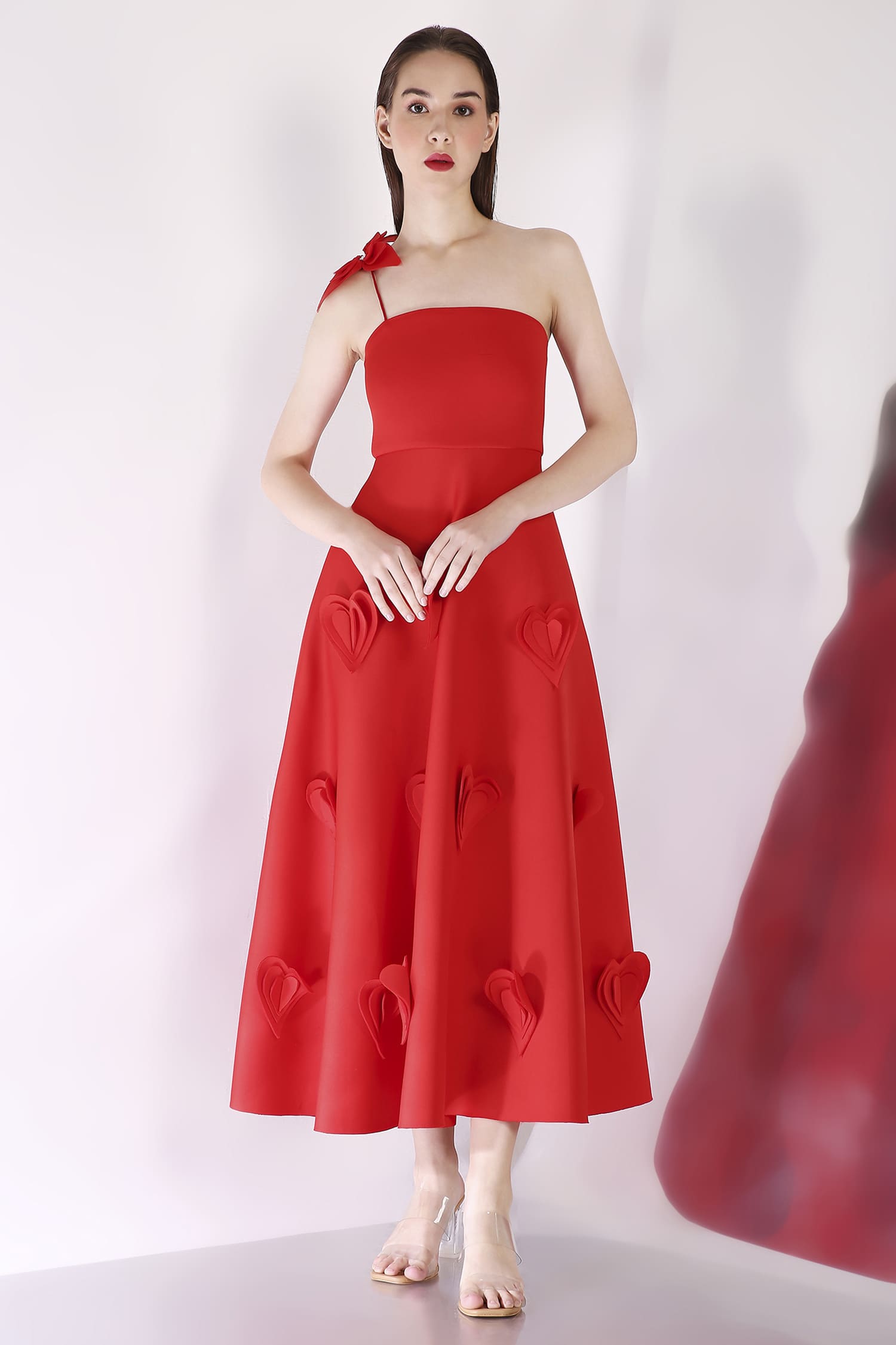 Scarlet Cassandra fit and flare valentine dress – Ozeqo